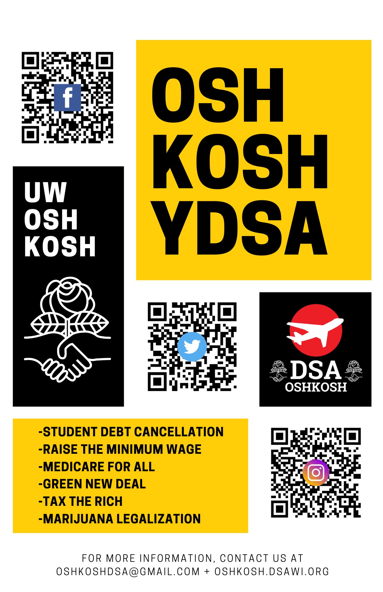 Flyers & Pamphlets - DSA Oshkosh